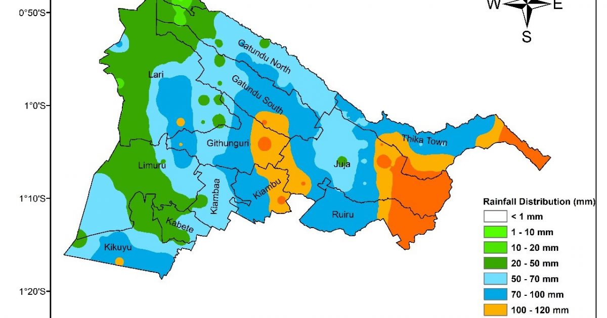 Kiambu County To Experience Increased Rainfall - The Lower Eastern Times