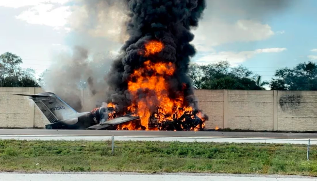 Two Dead in Private Jet Crash on Florida Interstate - The Lower Eastern ...