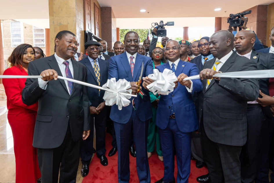 President Ruto Finally Opens 28-Storey Bunge Tower - The Lower Eastern ...