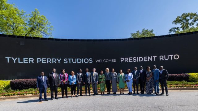[PHOTOS]: President Ruto tours Tyler Perry Studios in Atlanta - The ...