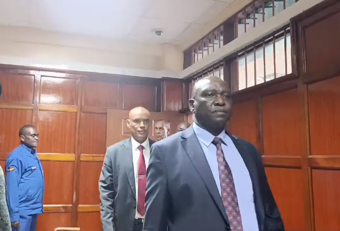IG Kanja and DCI boss Amin Appear in Court - The Lower Eastern Times