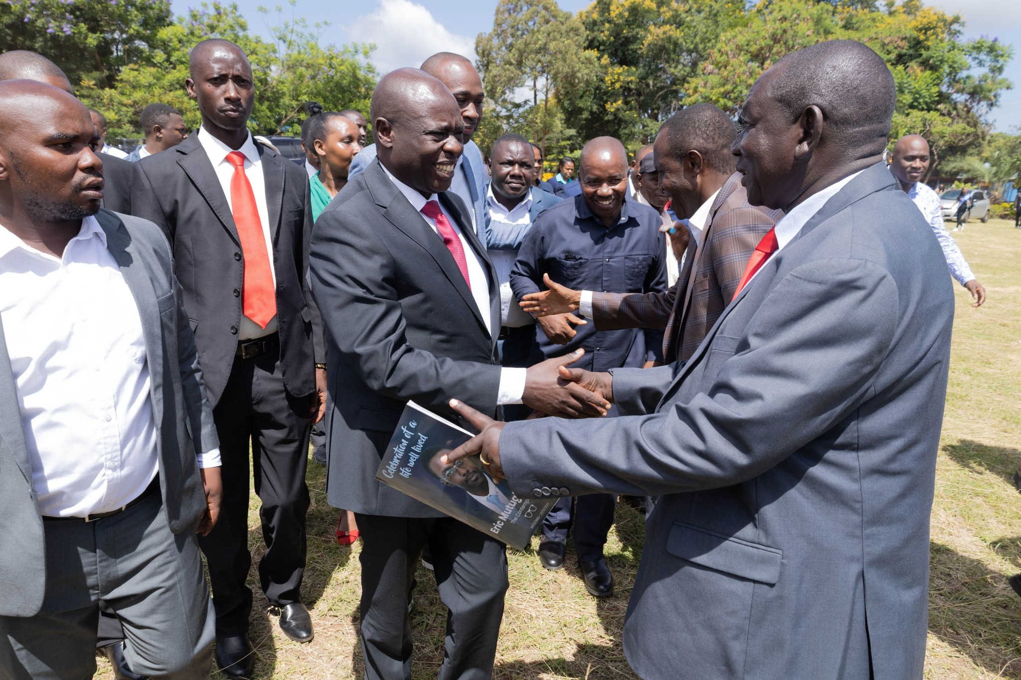 Gachagua Attends Funeral of Former Senator Kivuti’s Son - The Lower ...