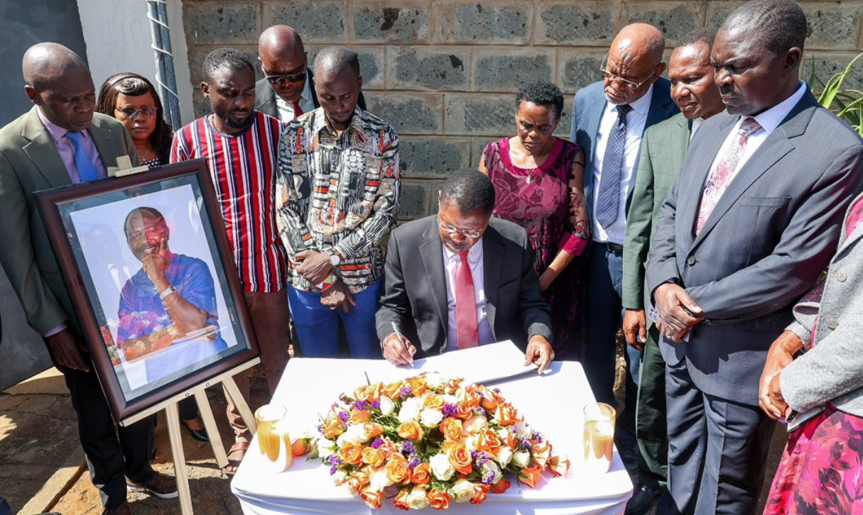 Wetang’ula Leads MPs in Mourning Late Malava MP Moses Injendi - The ...