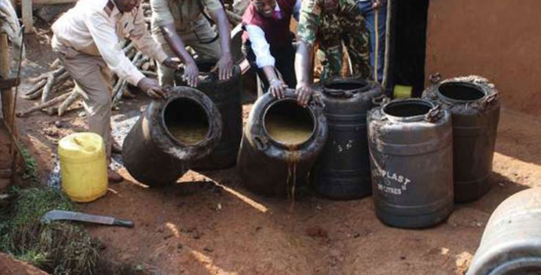 Police Destroy 12,000 litres of Illicit Brew in Kendubay - The Lower ...