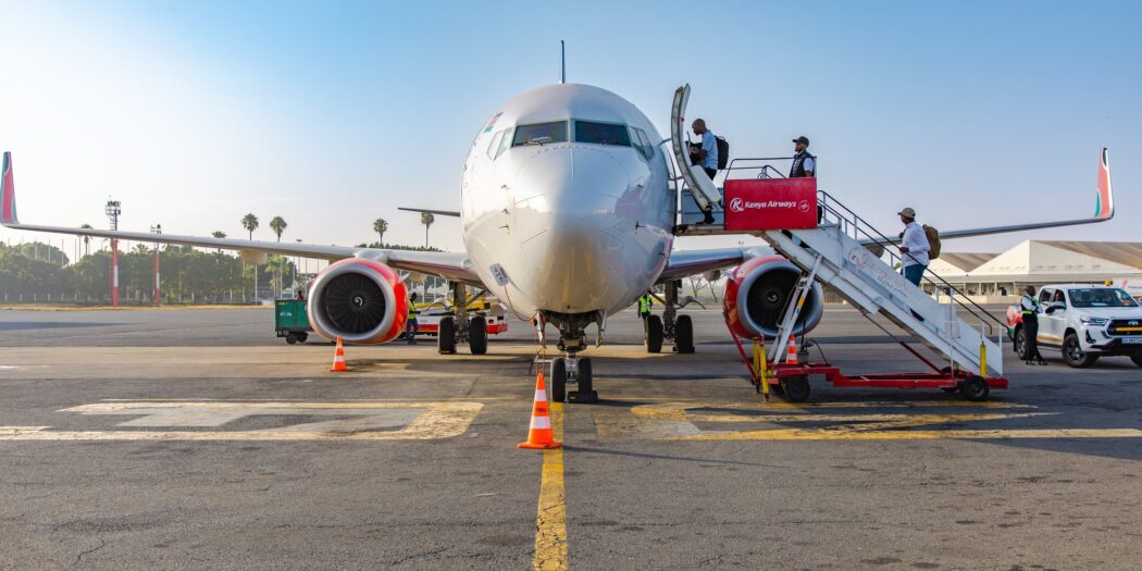 Kenya Airways Jet Back in the Skies After Major Check - The Lower ...